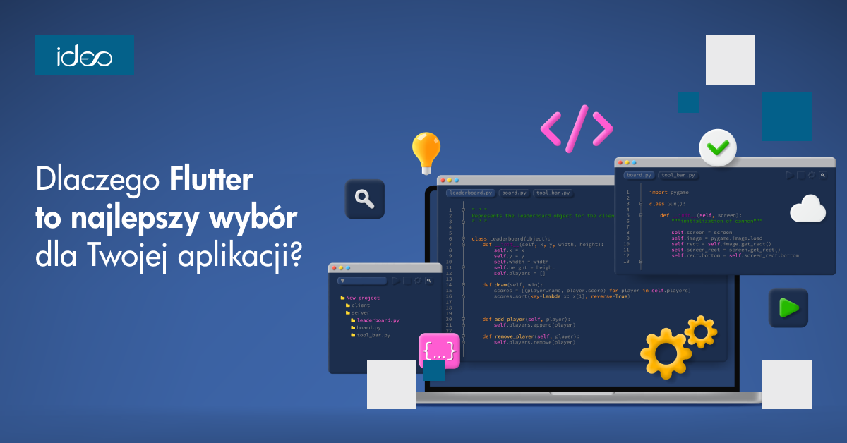 Dlaczego Flutter to najlepszy wybór dla Twojej aplikacji? / Nasze publikacje / Ideo